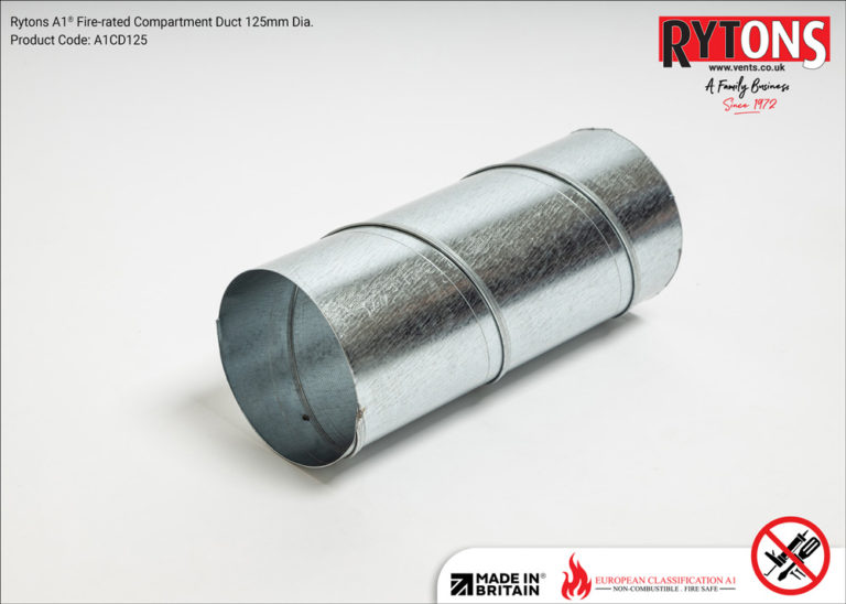 QUOTE: Rytons A1® Fire-rated Compartment Duct 125mm Dia. – Rytons ...
