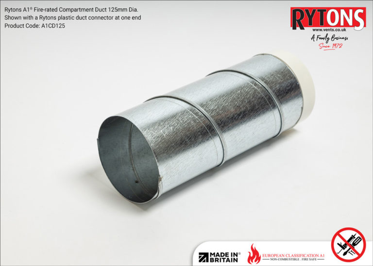 QUOTE: Rytons A1® Fire-rated Compartment Duct 125mm Dia. – Rytons ...