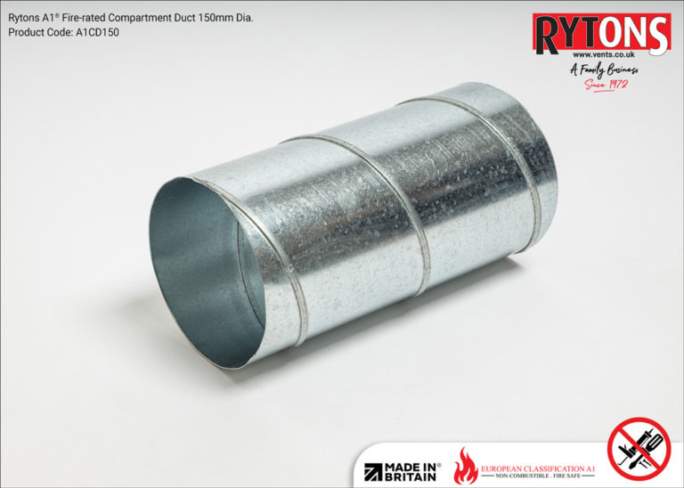 QUOTE: Rytons A1® Fire-rated Compartment Duct 150mm Dia. – Rytons ...