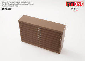 Rytons A1® Fire-rated Metal Double Air Bricks – Rytons Building Products