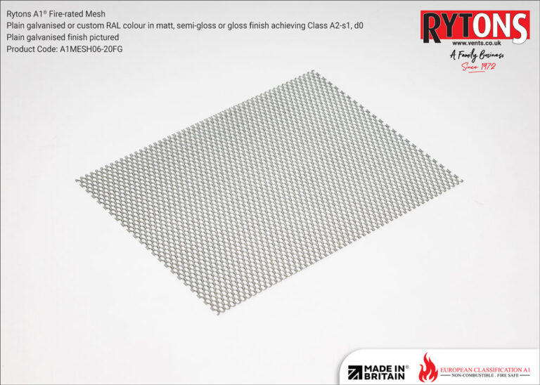 Rytons A1® Fire-rated Mesh – Rytons Building Products