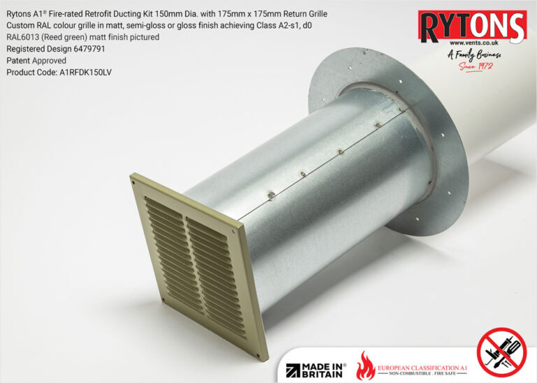Rytons A1® Fire-rated Retrofit Round Ducting Kits – Rytons Building ...