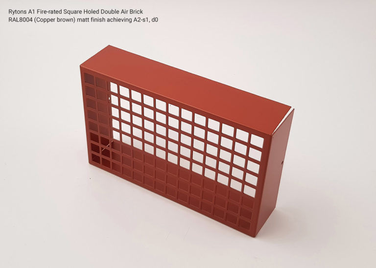 Rytons A1 Fire-rated Metal Double Air Bricks – Rytons Building Products
