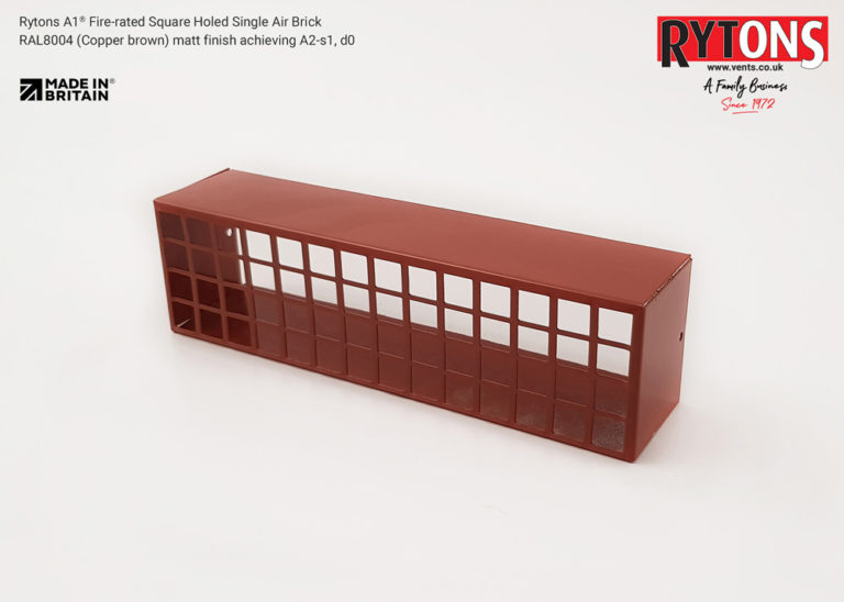 Rytons A1® Fire-rated Metal Single Air Bricks – Rytons Building Products