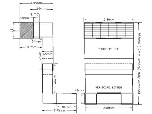 PUFV – Rytons Periscope® Underfloor Ventilator – Rytons Building Products