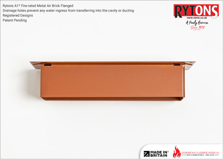 Rytons A1® Fire-rated Periscope® Underfloor Ventilator with Single Air ...