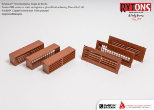 Rytons A1® Fire-rated Metal Ventilation Range – Rytons Building Products