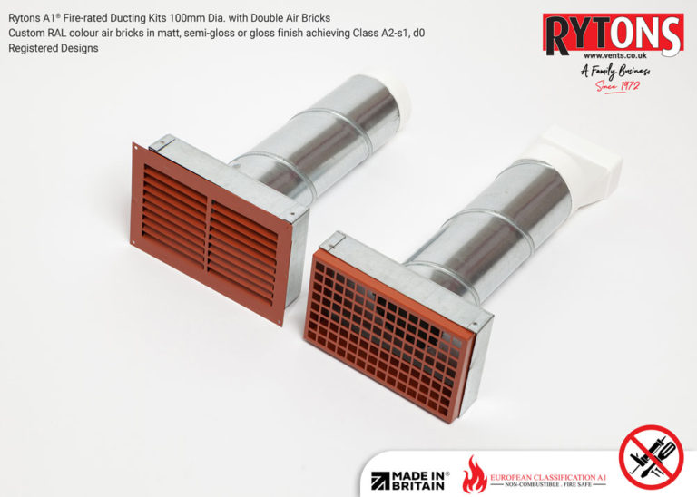 Rytons A1® Fire-rated Metal Ventilation Range – Rytons Building Products