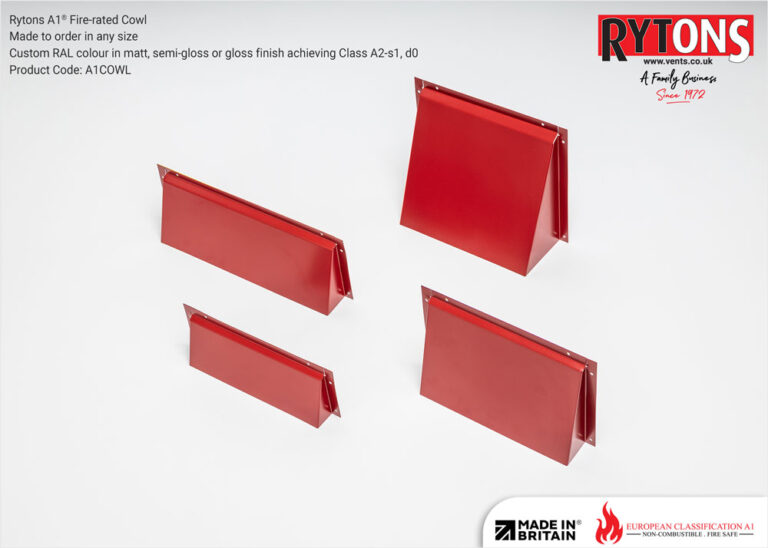 Rytons A1® Fire-rated Metal Ventilation Range – Rytons Building Products