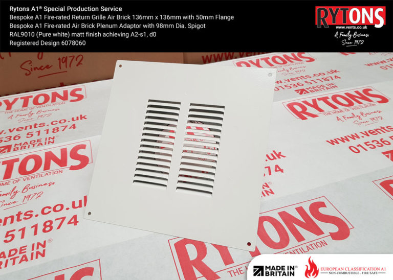Rytons A1® Fire-rated Metal Special Production Gallery – Rytons ...