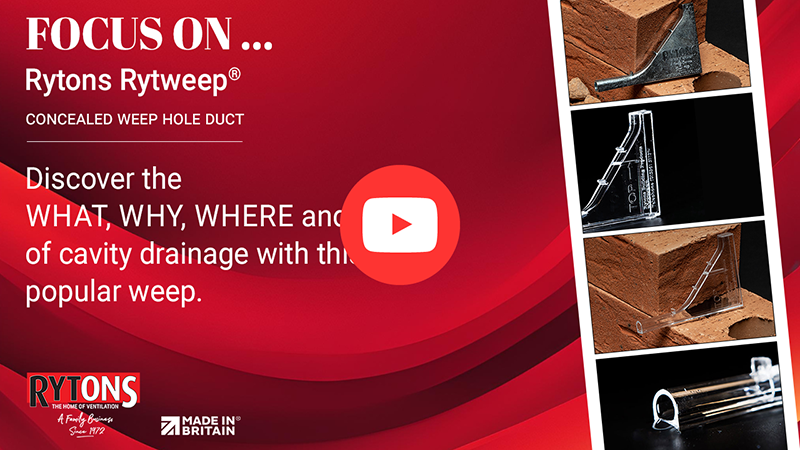 RYTWEEP – Rytons Rytweep® (Cavity Weep) – Rytons Building Products
